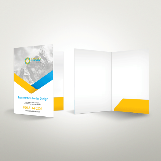 Glued Folders | Presentation Folders | ez printers