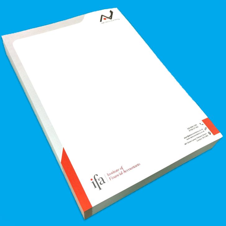 Make a Professional First Impression with Custom Letterheads - ez printers