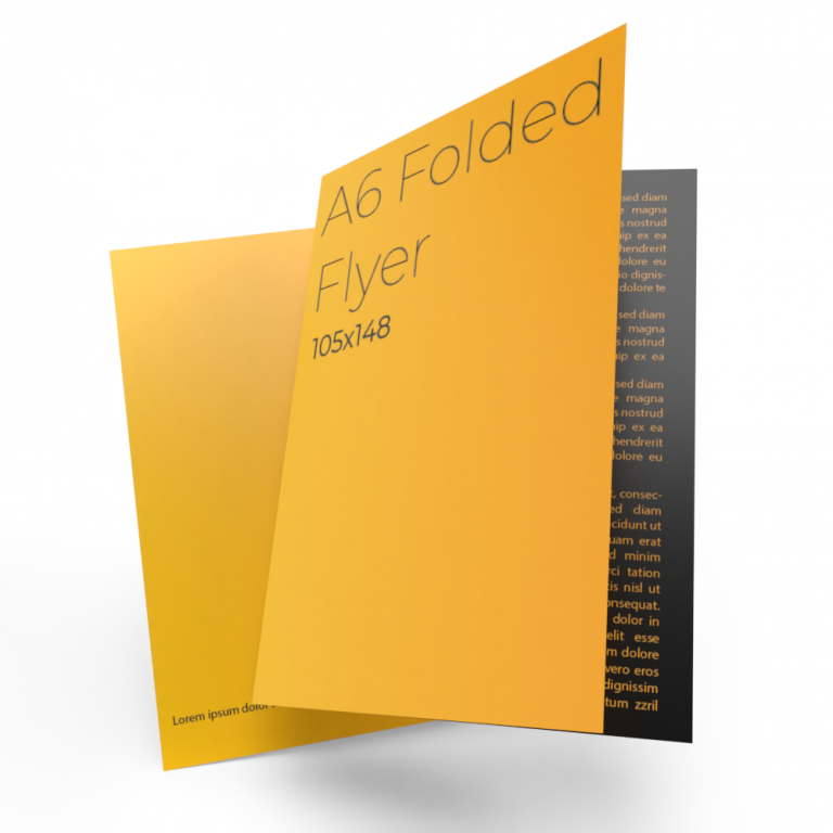 A4 Folded Flyers and Leaflets Printing | ez printers