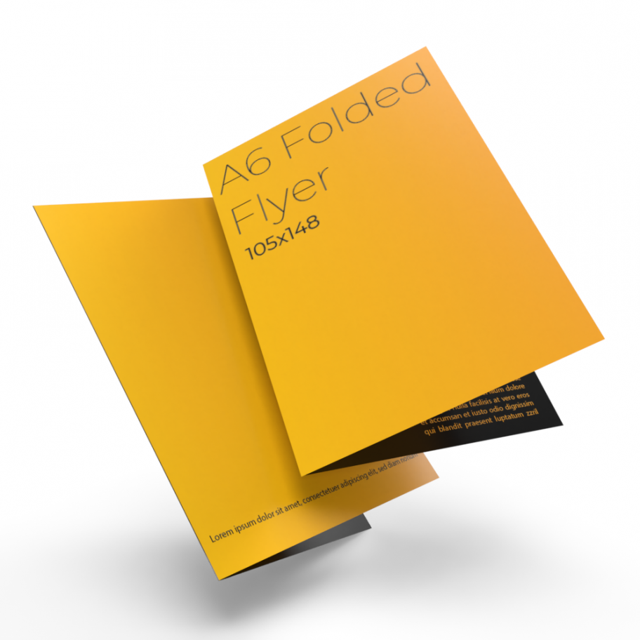 A6 Folded Leaflets - ez printers