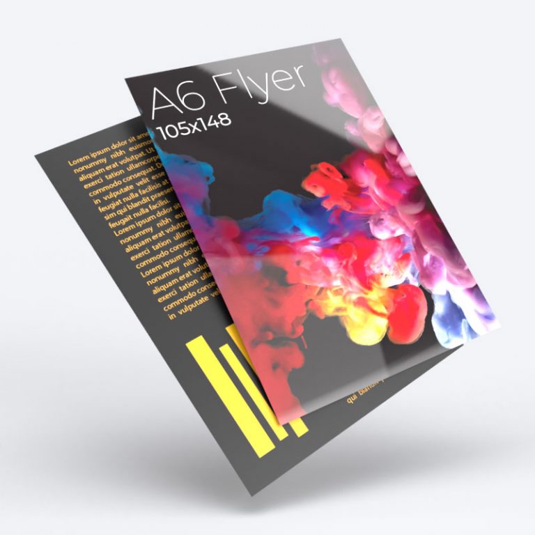A6 Flyers & Leaflets Printing London | ez printers