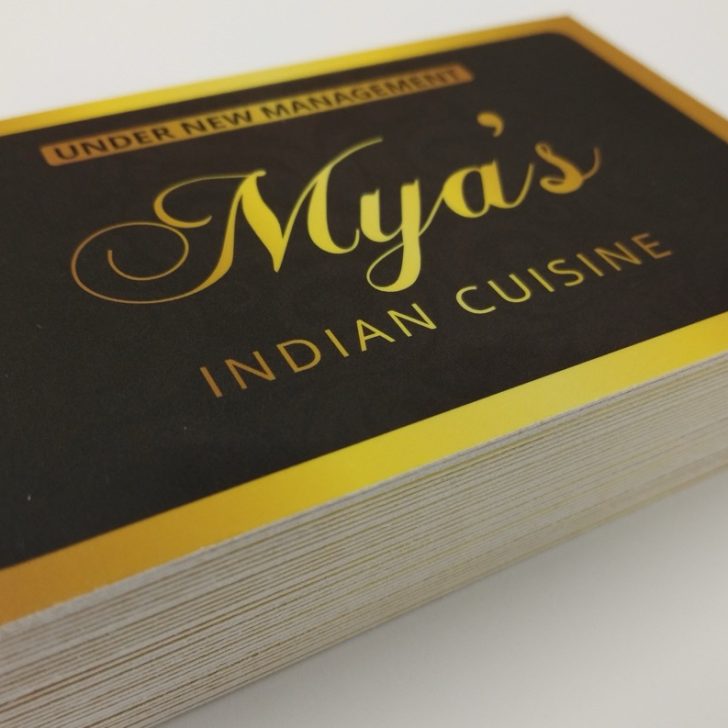 Matt Laminated Business Card Printing in London - ez printers