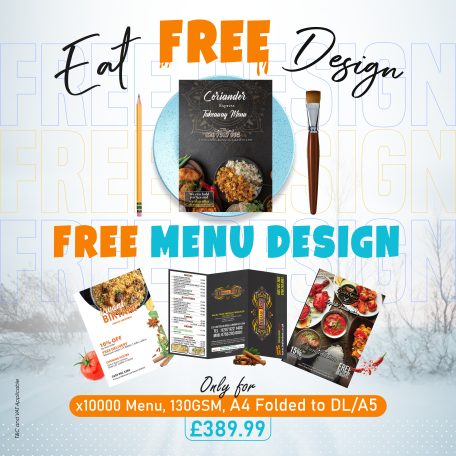 Free Menu Design Offer: Upgrade Your Menus Now! - ez printers