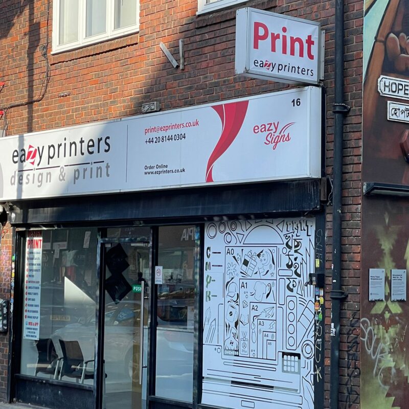 Custom Sticker Printing in London - ez printers